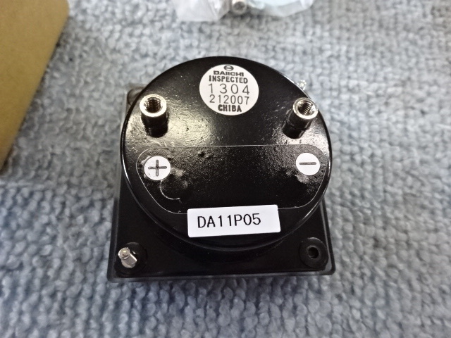 Yahoo!オークション - 第一エレクトロニクス DAIICHI 直流電圧計 PMK-6...