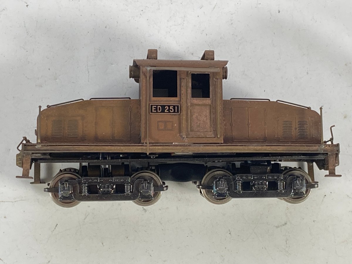 Yahoo!オークション - 9-205 HOゲージ 電気機関車 ED25 1 箱無し 鉄道...
