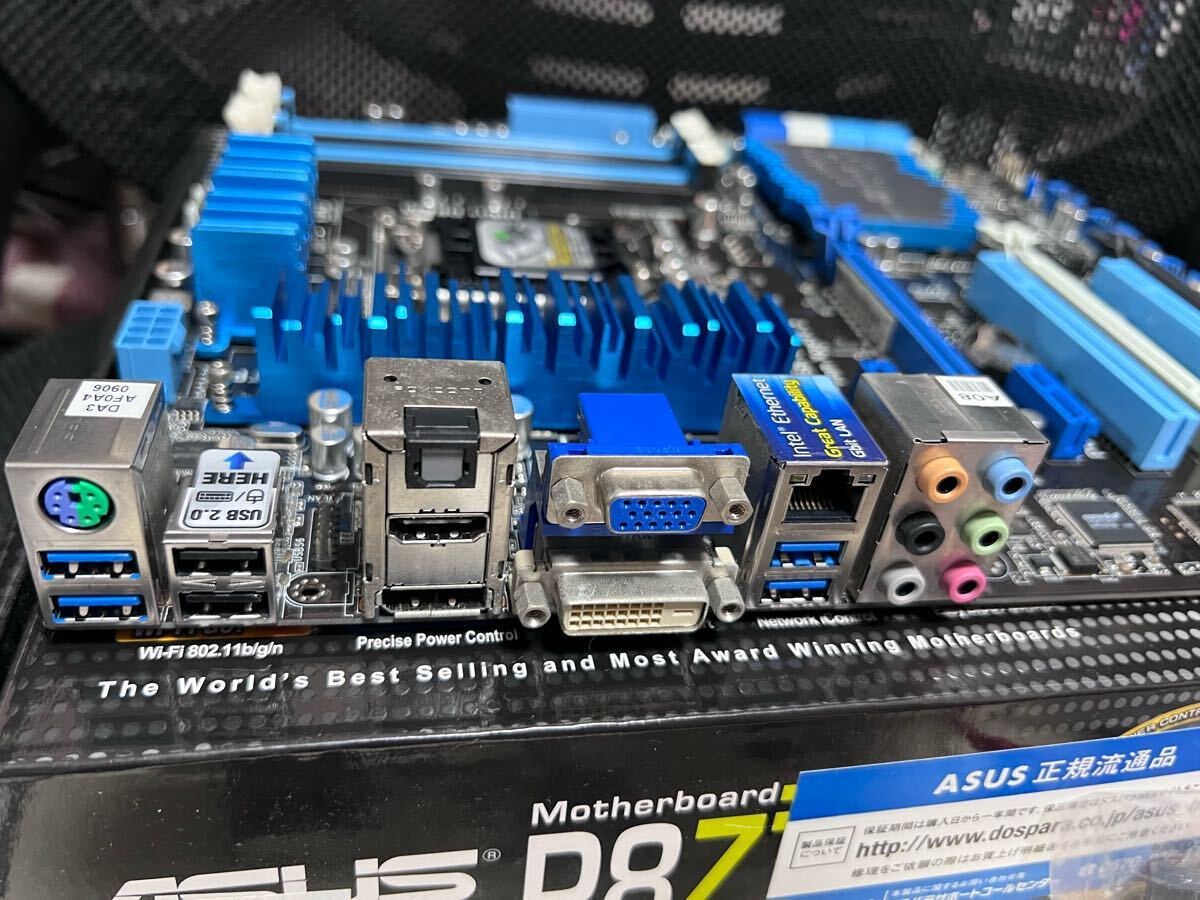 Yahoo!オークション - マザーボード ASUS P8Z77-V 動作確認済み ATXマ...