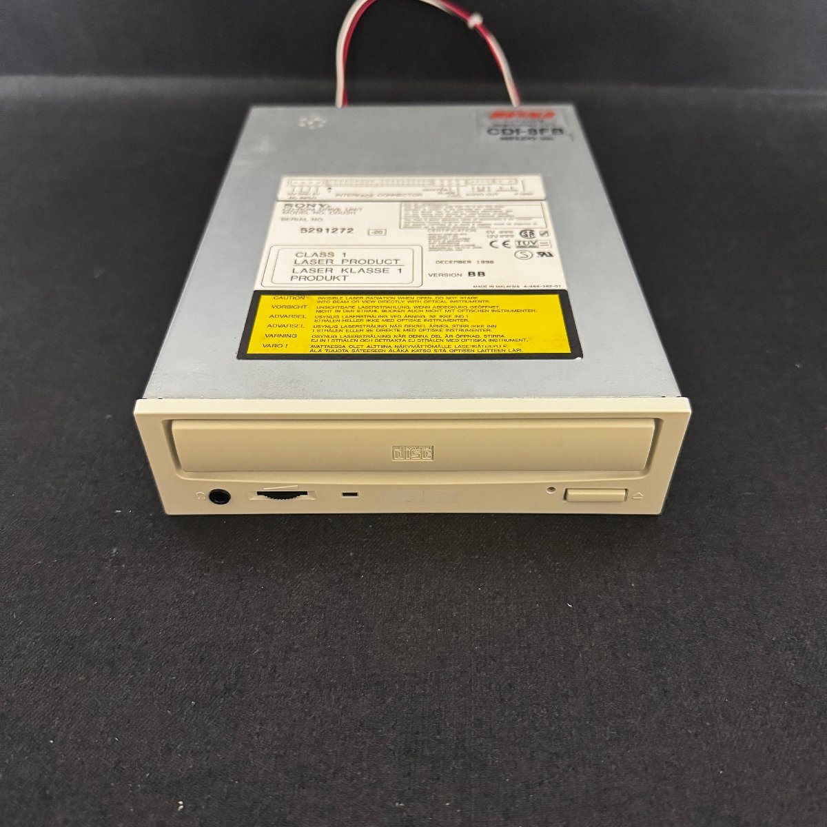Yahoo!オークション - M039 BUFFALO CDI-8FB（SONY CDU311） CD-ROM ID...