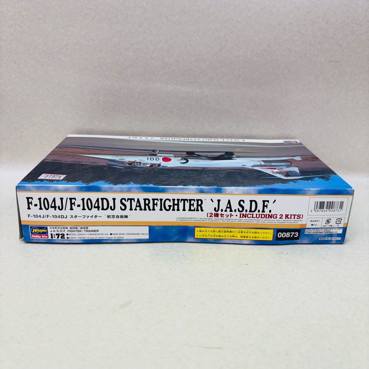 Yahoo!オークション - Q4228 未開封品 ハセガワ 1/72 F-104J/F-104 DJ ...