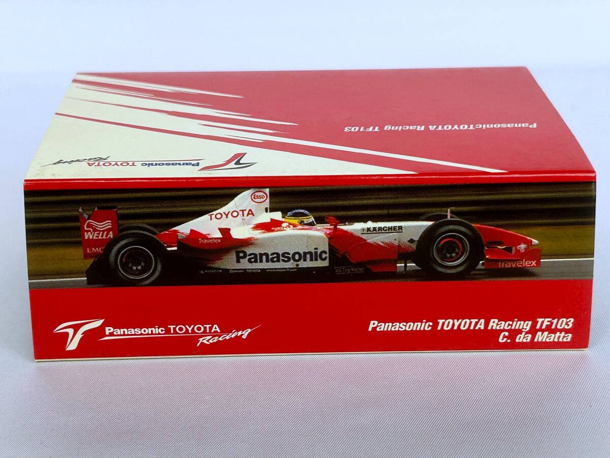Yahoo!オークション - トヨタ別注品 1/43 パナソニック トヨタ TF103 C...
