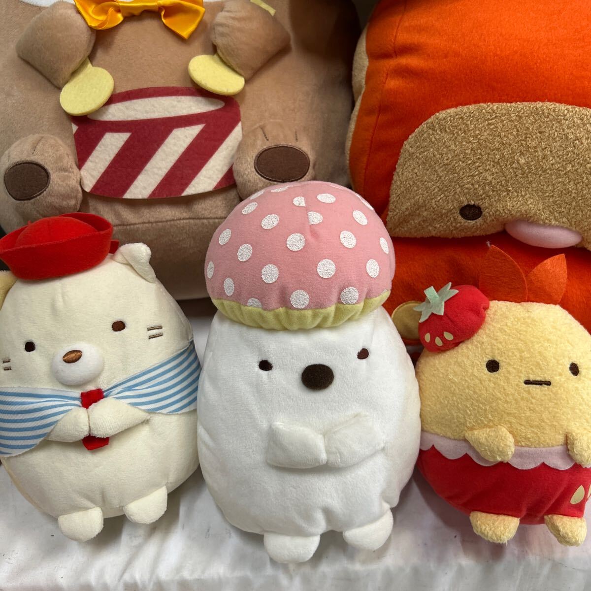 Yahoo!オークション - skam-1621 ぬいぐるみ まとめ すみっコぐらし サ...