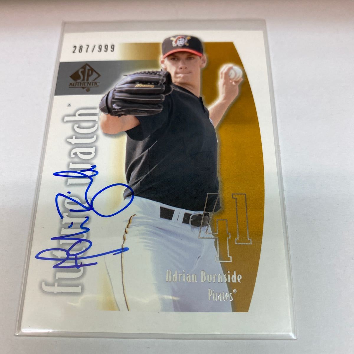 Yahoo!オークション - Adrian Burnside RC 2002 UD SP Authentic RC au...