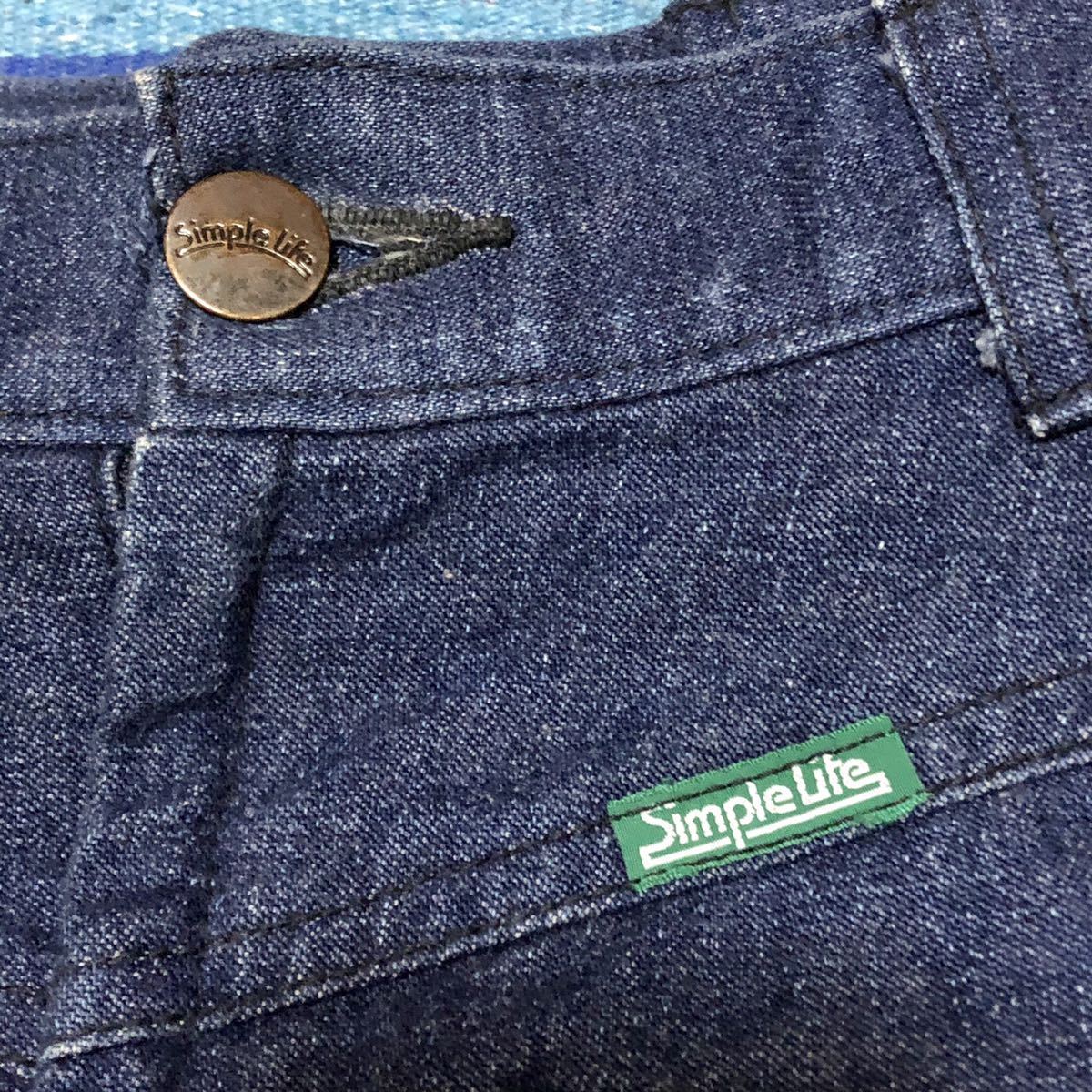 Yahoo!オークション - 80’s 頃 Renown Simple Life レトロ デニムスカ...