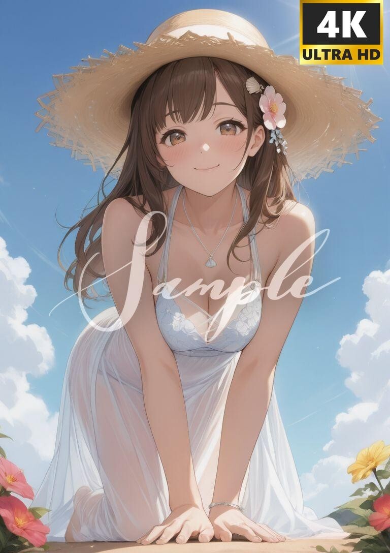 Yahoo!オークション - P1i021 A4ポスター シースルードレス 離島の海 ...