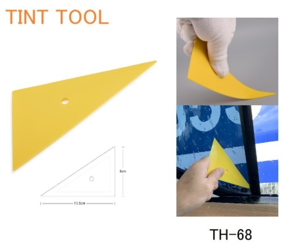 Yahoo!オークション - TINT TOOL トライアングル TH-68 1個 【カーフ...