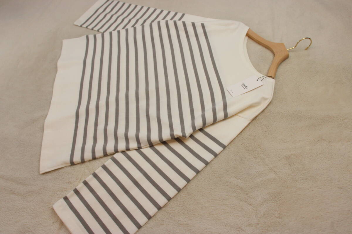 Yahoo!オークション - 0814-2 新品 Zootie ボーダーロンTシャツ Fサイ...