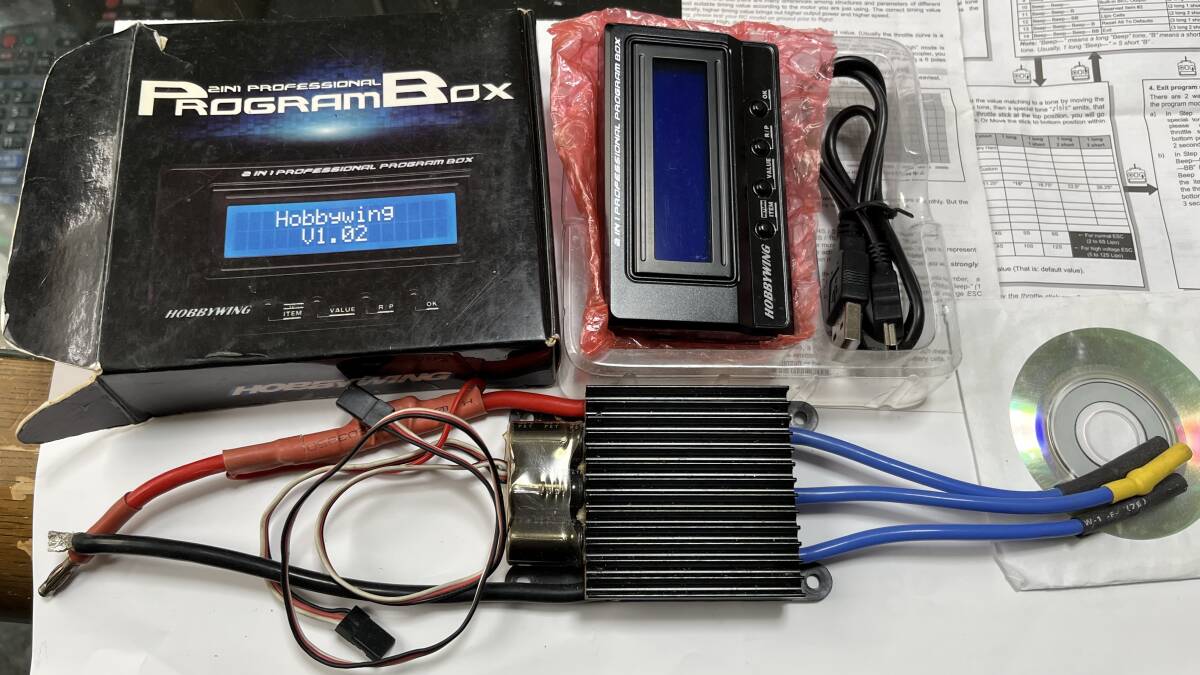 Yahoo!オークション - ホビーウイングESC-120A-HV