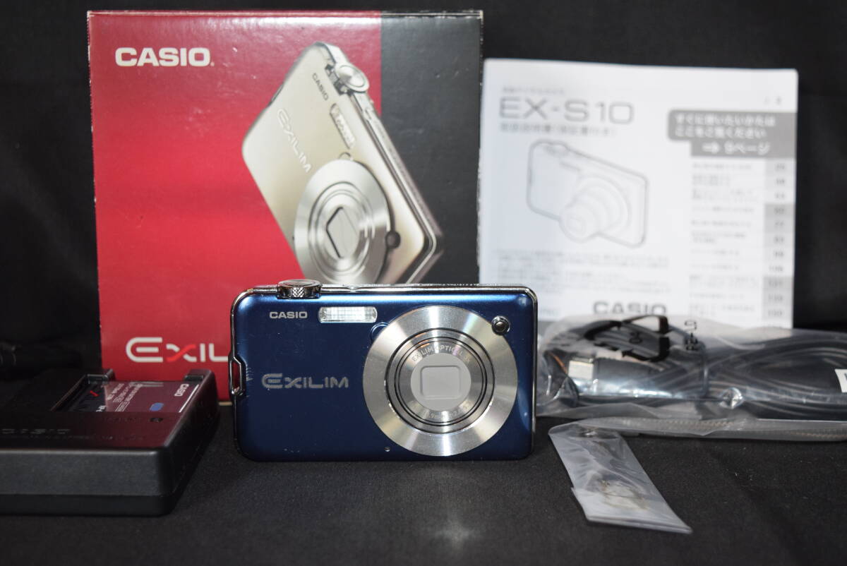 Yahoo!オークション - M 通電確認済み CASIO EXILIM EX-S10 エクシリム...