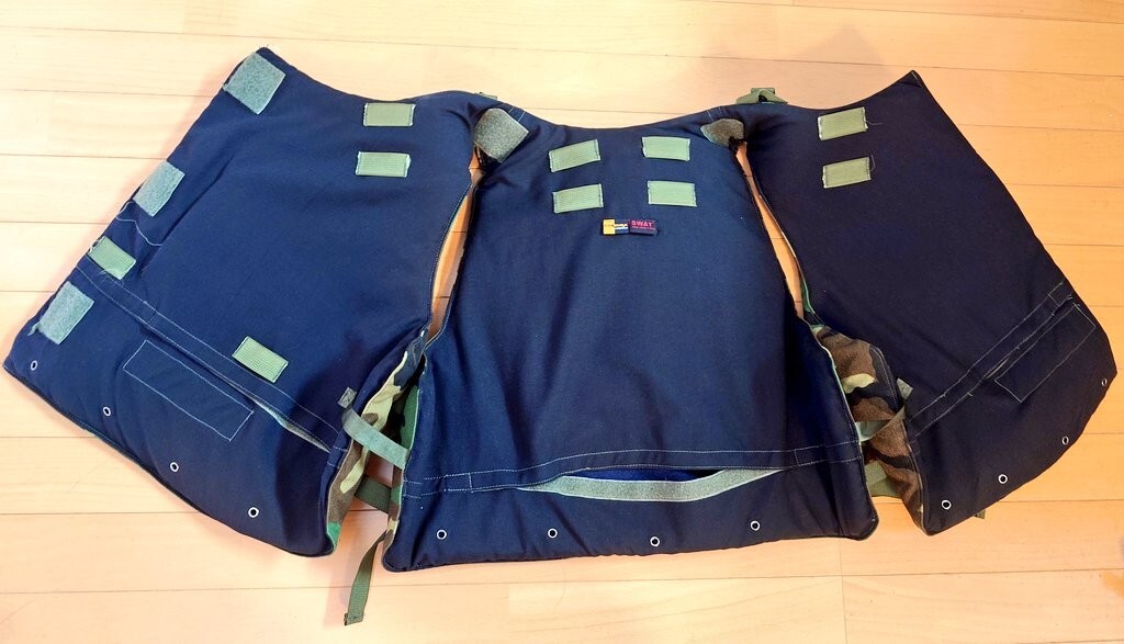 Yahoo!オークション - SWAT製 OTV レプリカ ウッドランド M ボディアー...