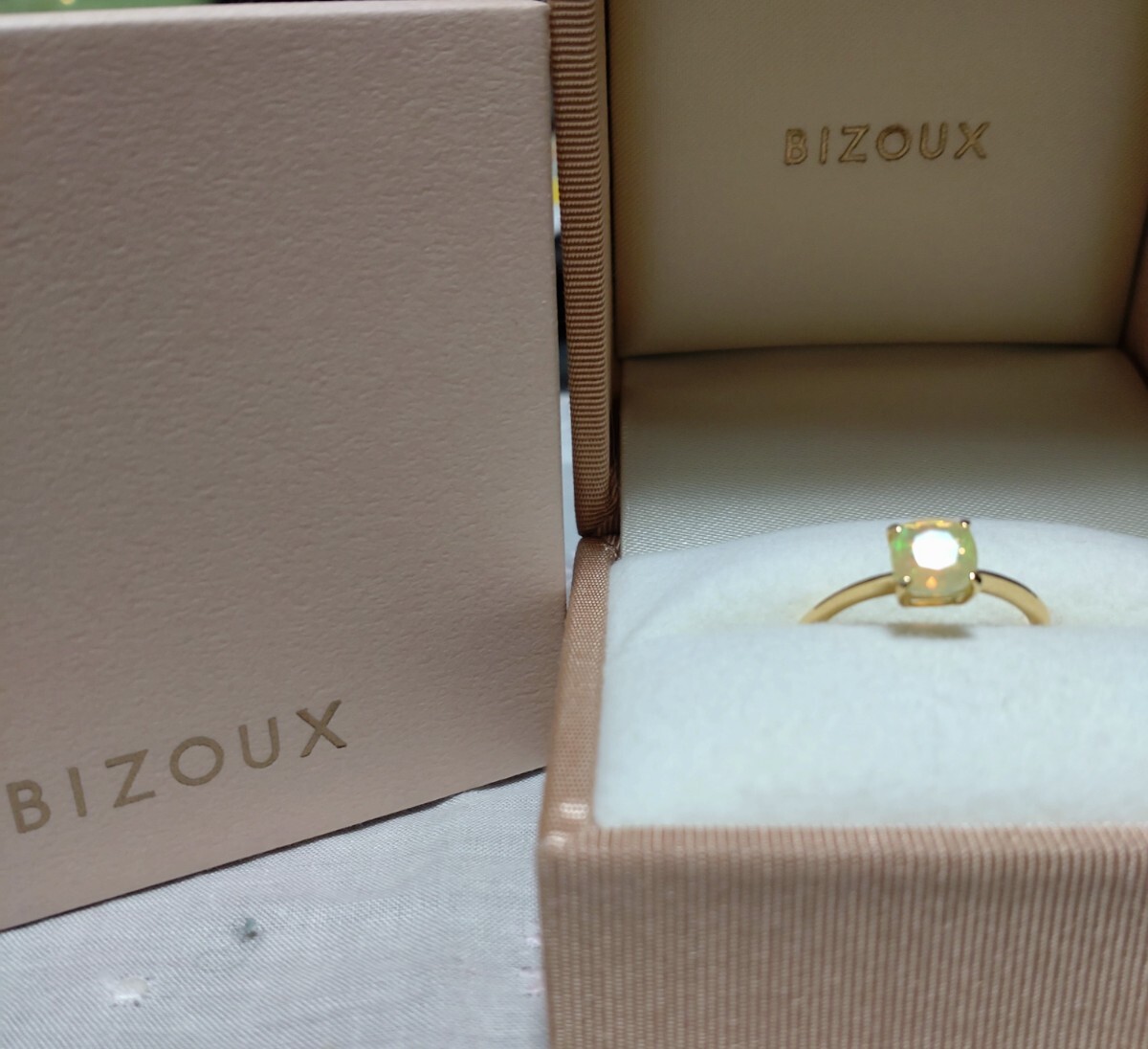 Yahoo!オークション - 『BIZOUX』《オパール×K18リング・セラム》サ...