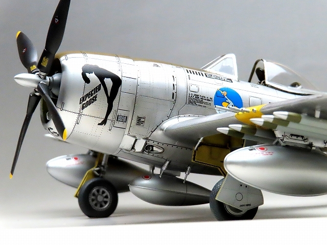 Yahoo!オークション - （完成品）1/48 アメリカ陸軍航空隊 P47-N サン...