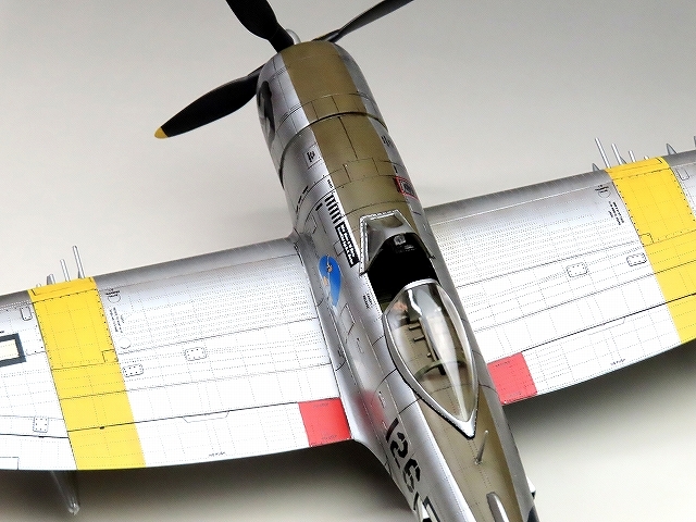 Yahoo!オークション - （完成品）1/48 アメリカ陸軍航空隊 P47-N サン...