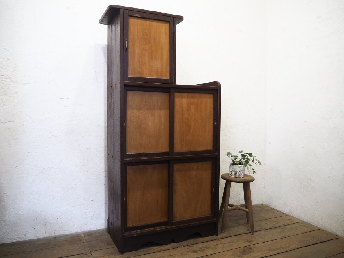 Yahoo!オークション - タ荷Q0775 H159 5cm×W82 5cm レトロな味わいの...