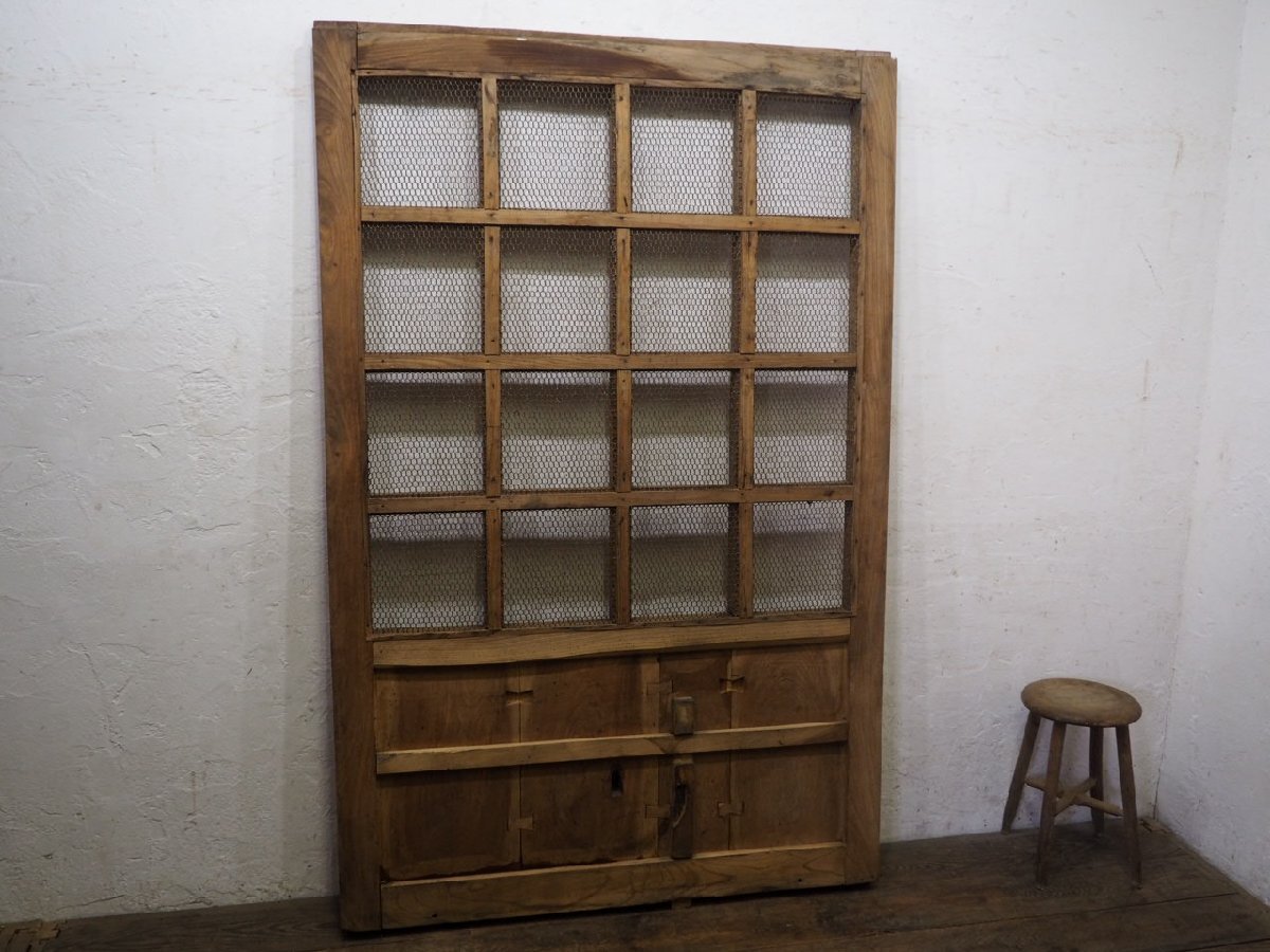 Yahoo!オークション - タ荷T0317 【H188cm×W121cm】 アンティーク 重...