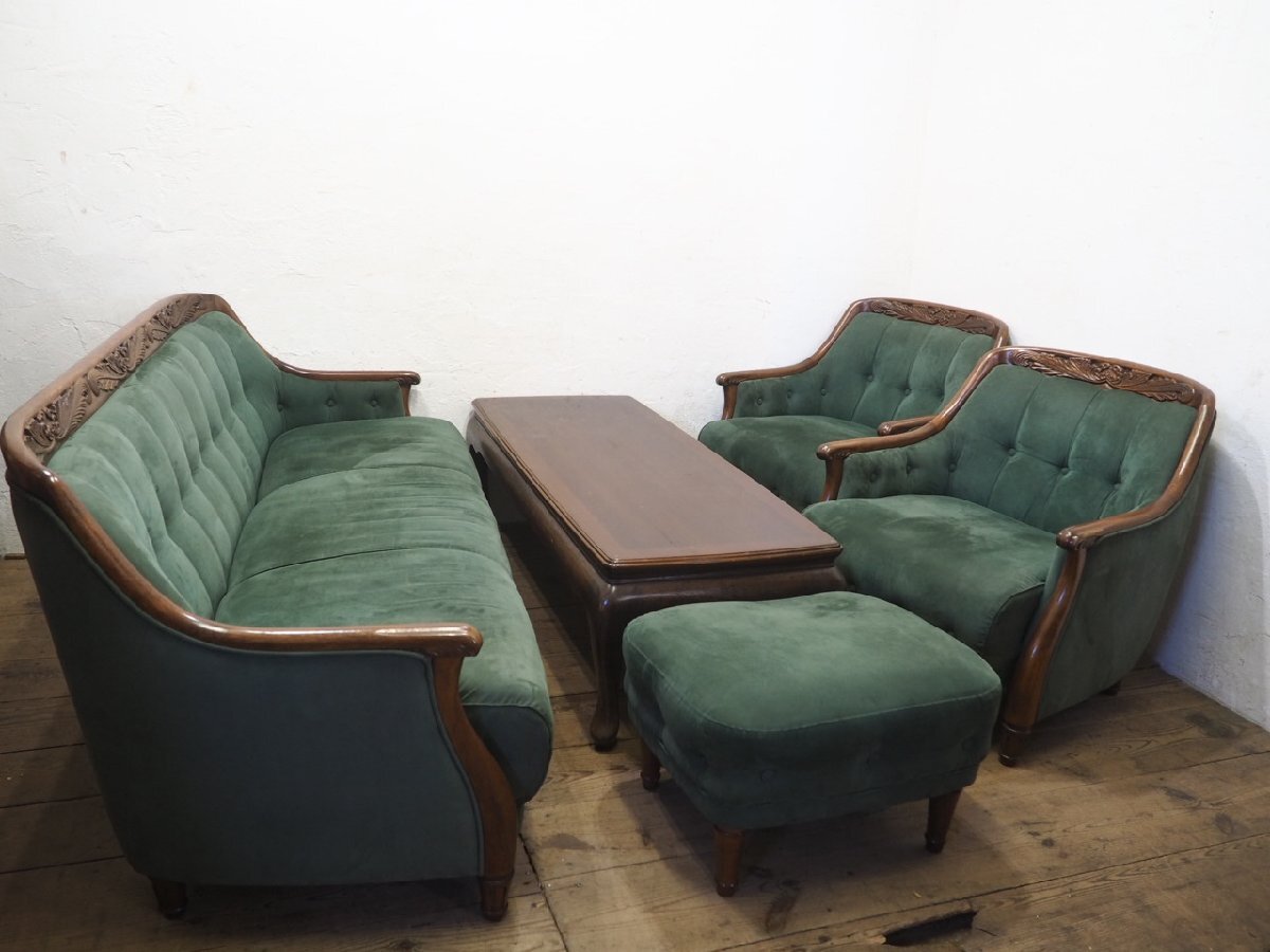 Yahoo!オークション - タ荷H0200 ⑤天板W140cm×D53cm マルニ製 猫脚デ...