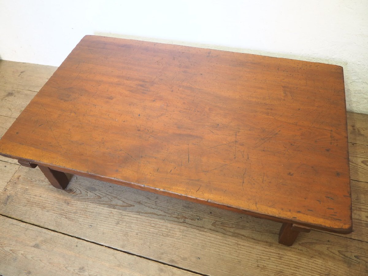 Yahoo!オークション - タK0123 天板W119 5cm×D73 5cm アンティーク 大...