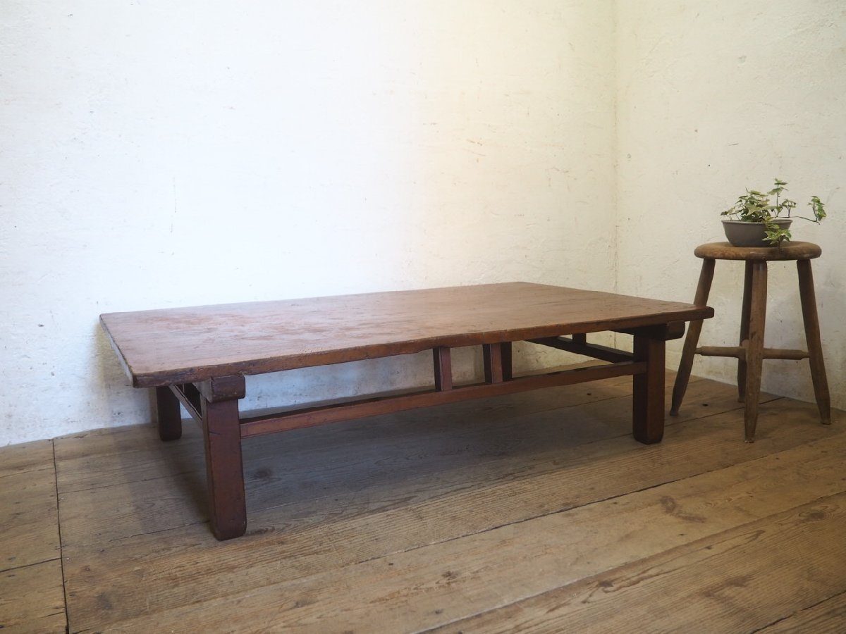 Yahoo!オークション - タK0123 天板W119 5cm×D73 5cm アンティーク 大...