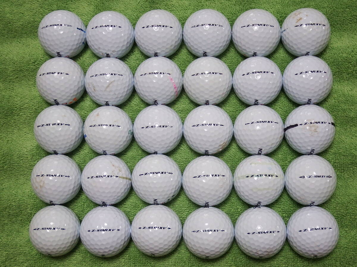 Yahoo!オークション - スリクソン Z-STAR XV 30個 ロストボール SRIXO...
