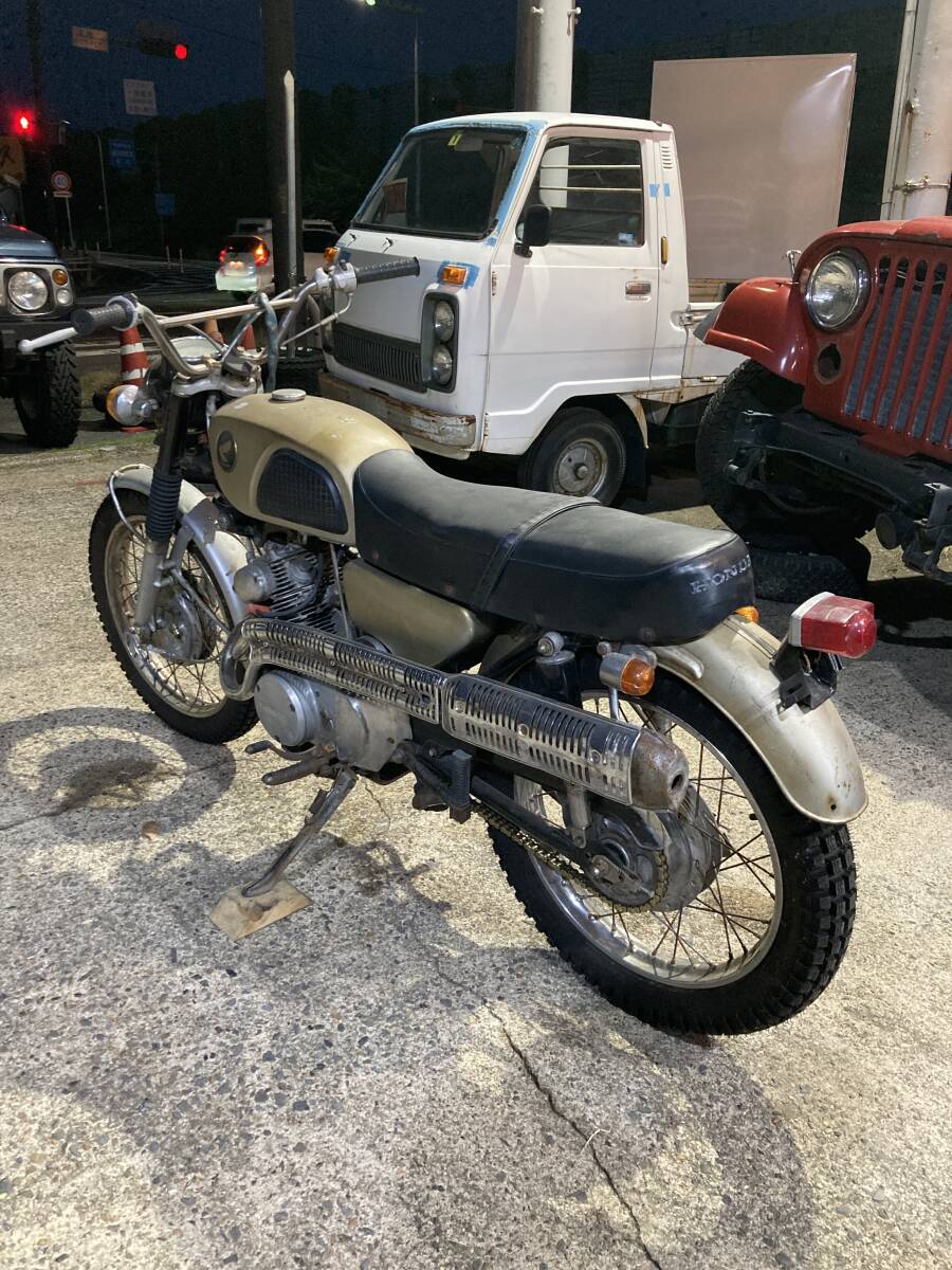 Yahoo!オークション - ホンダ CL125 CL93 部品取り レストアベース