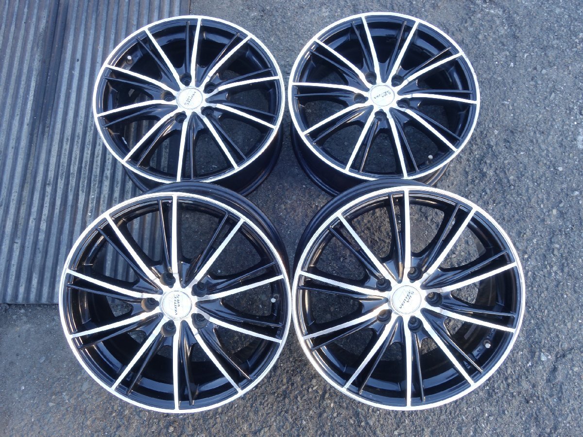 02-1130 MANARAY/マナレイ VERTEC/バーテック VR-5 アルミホイール 17×7J 5H PCD114.3 +55 4本(社外品)｜売買されたオークション情報、yahoo ...