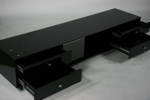 Yahoo!オークション - 送料無料 新品 大型 液晶 ブラック 強化ガラステ...