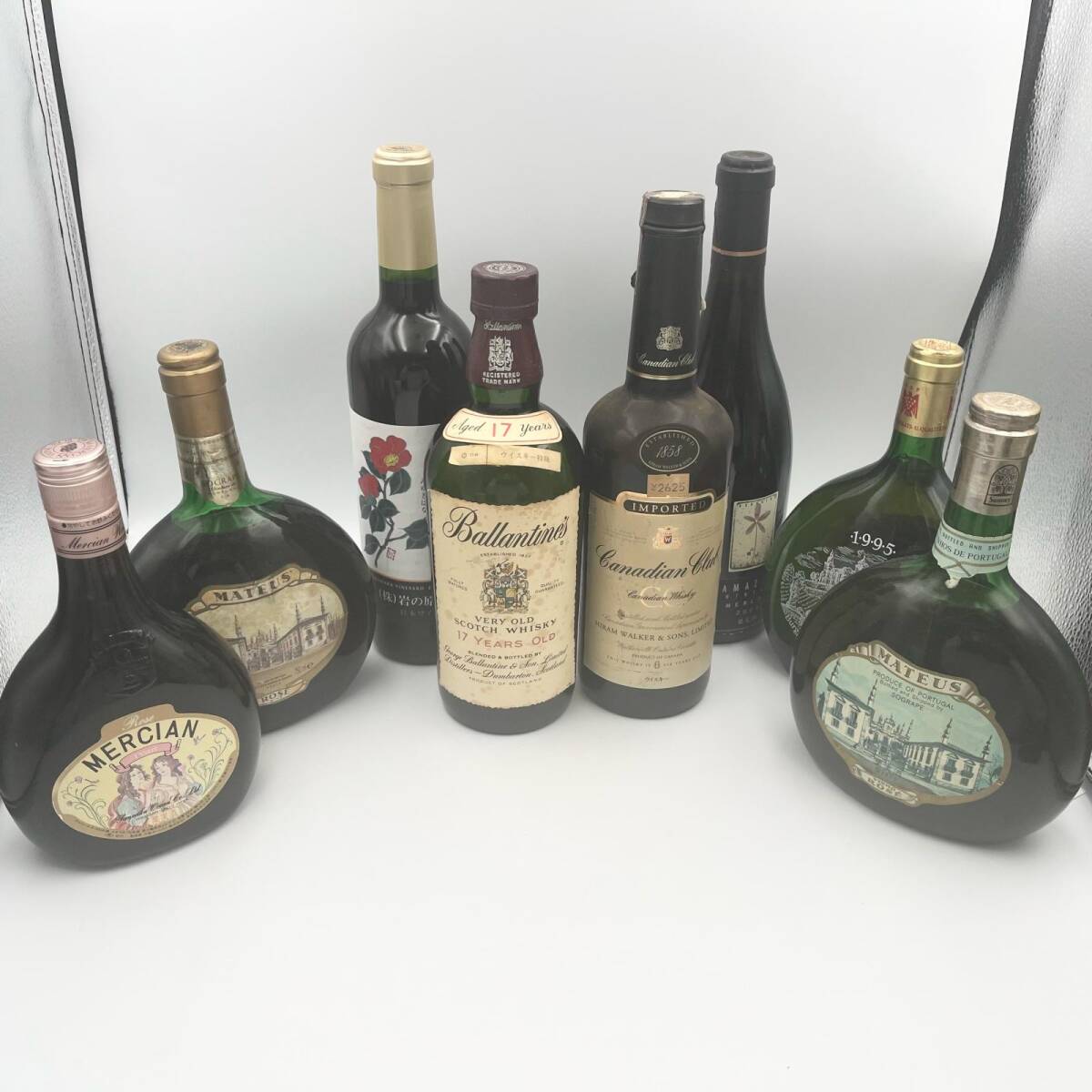 Yahoo!オークション - K204 未開栓8点 Ballantine's バランタイン まと...