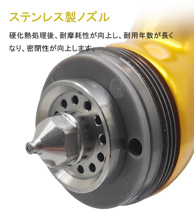 【樂淘letao】日本代購代標第一品牌－新入荷 プロ用 エアスプレーガン カー塗装 スプレーガン DIY 軽量472g 1.3mmノズル 分解簡単 重力式 各種塗装作業に 自動車補修専用 hw1248