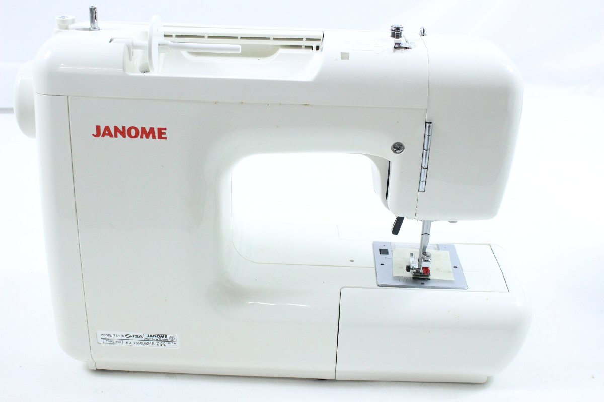 Yahoo!オークション - 【ト静】 JANOME ジャノメ ミシン TYPE 610 MODE...