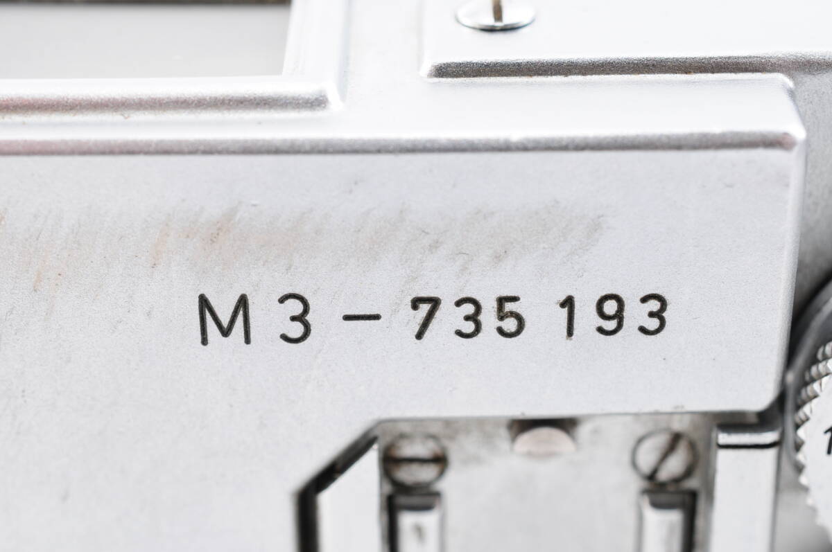Yahoo!オークション - #c0012 【並品】 Leica ライカ M3 フィルムカメ...