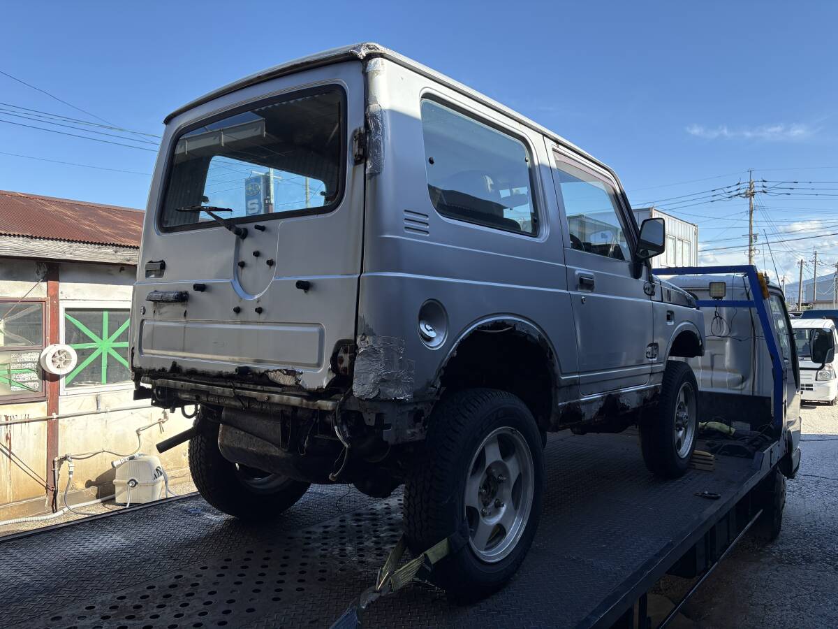 Yahoo!オークション - 福岡県 スズキジムニー 平成8年 JA22W 5速 一時...