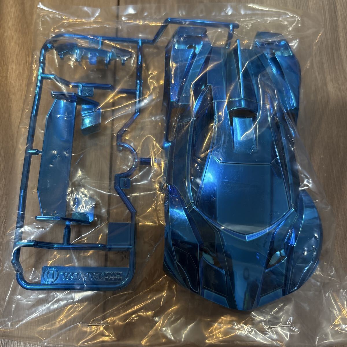 Yahoo!オークション - ミニ四駆メッキボディ フェスタジョーヌ 青①