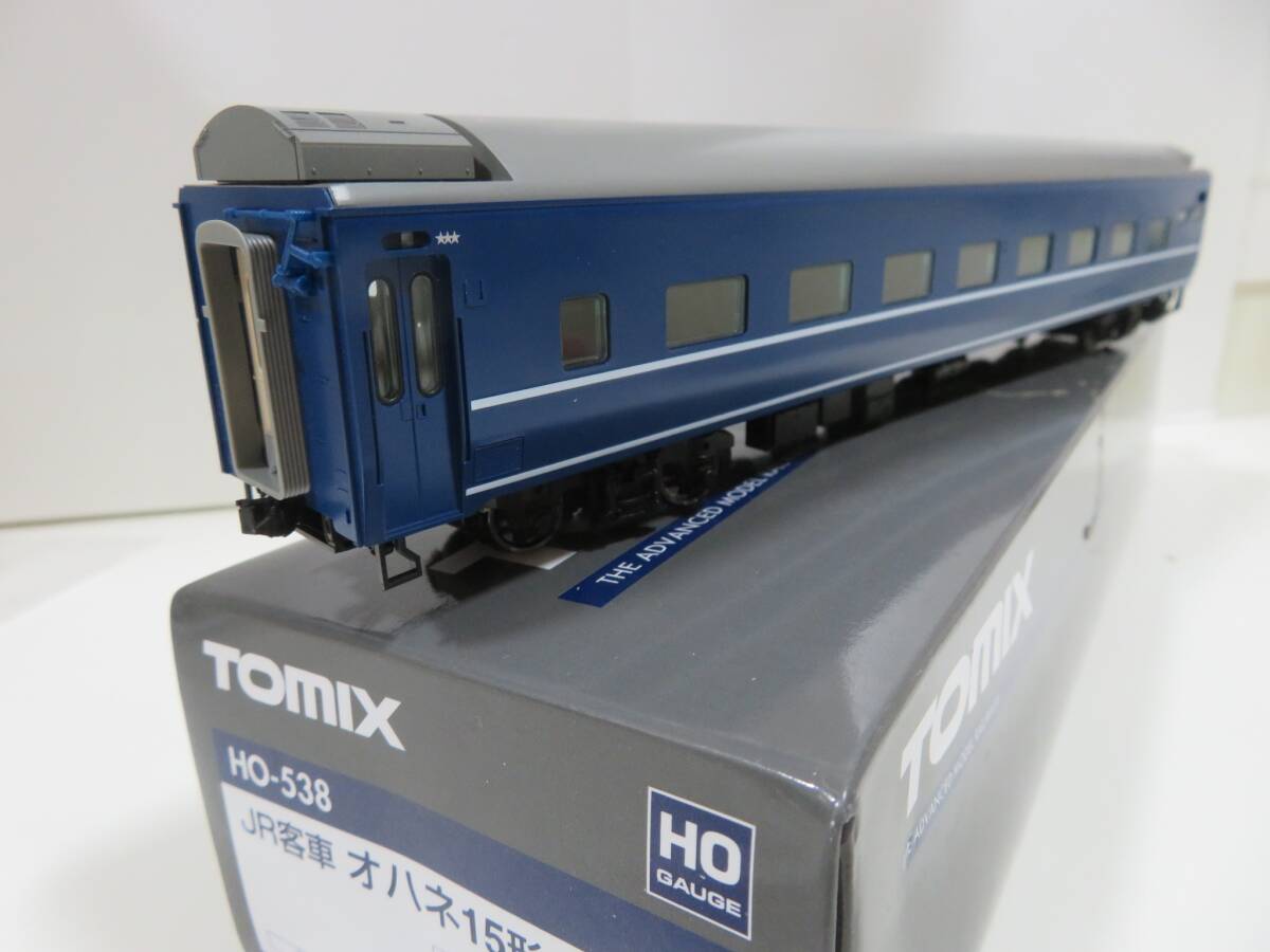 Yahoo!オークション - TOMIX HO-538 JR客車 オハネ15形（白帯）