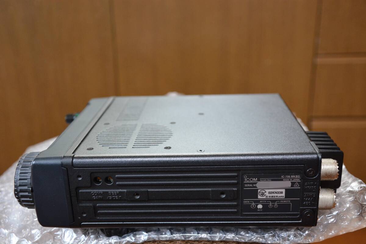 Yahoo!オークション - ICOM IC-706MKⅡG HF/50MHz/144MHz/430MHz ALL M...
