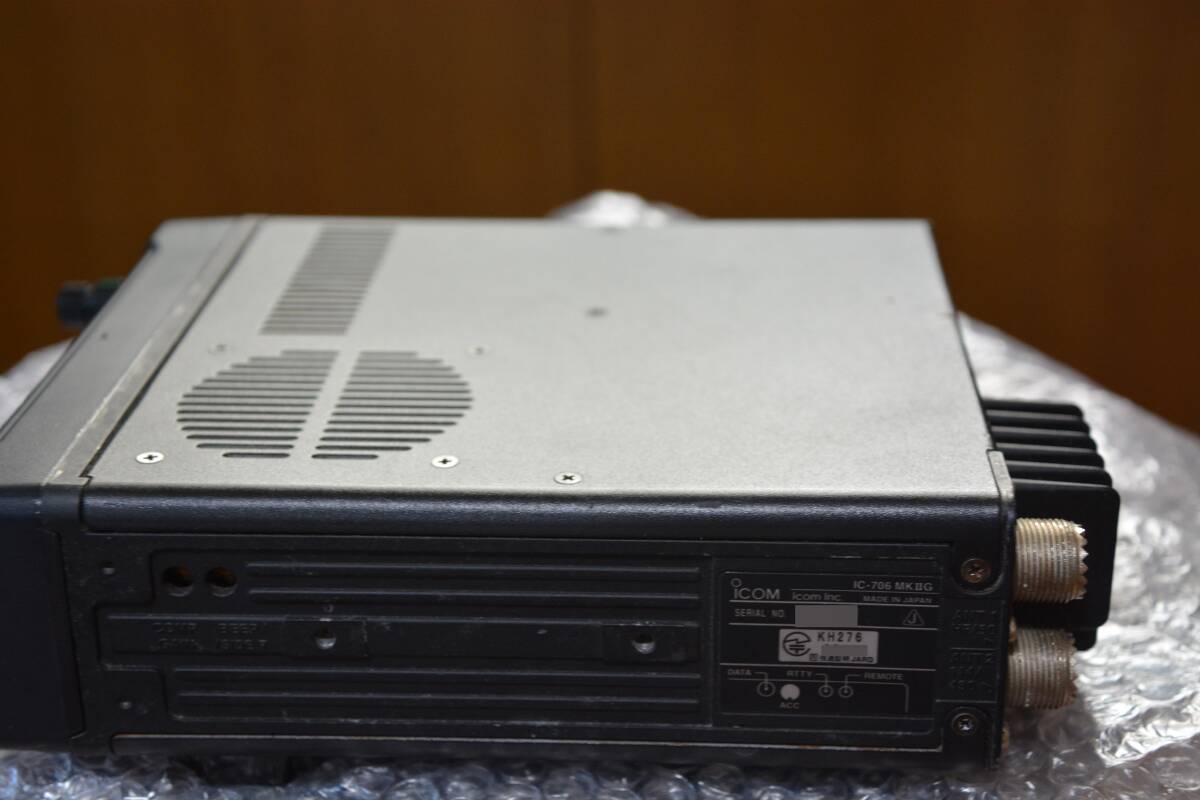 Yahoo!オークション - ICOM IC-706MKⅡG HF/50MHz/144MHz/430MHz ALL M...