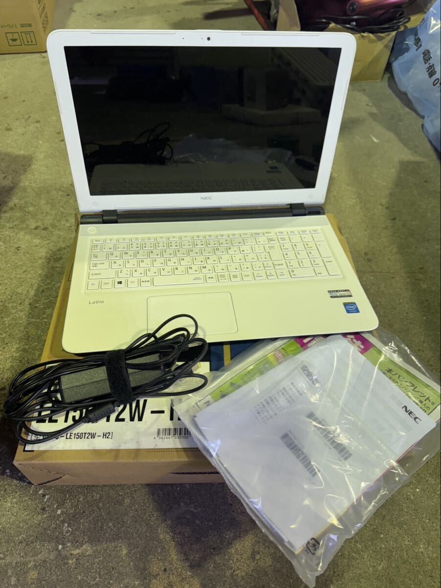 Yahoo!オークション - K310 NEC LaVie ノートパソコン PC-LE150T2W-H2...