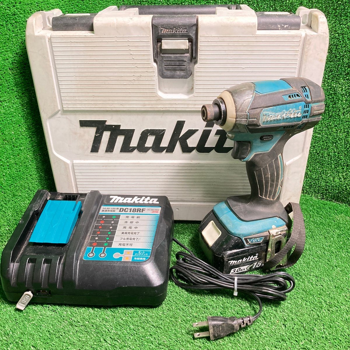 Yahoo!オークション - ス清h854 マキタ 18V充電式インパクトドライバ T...