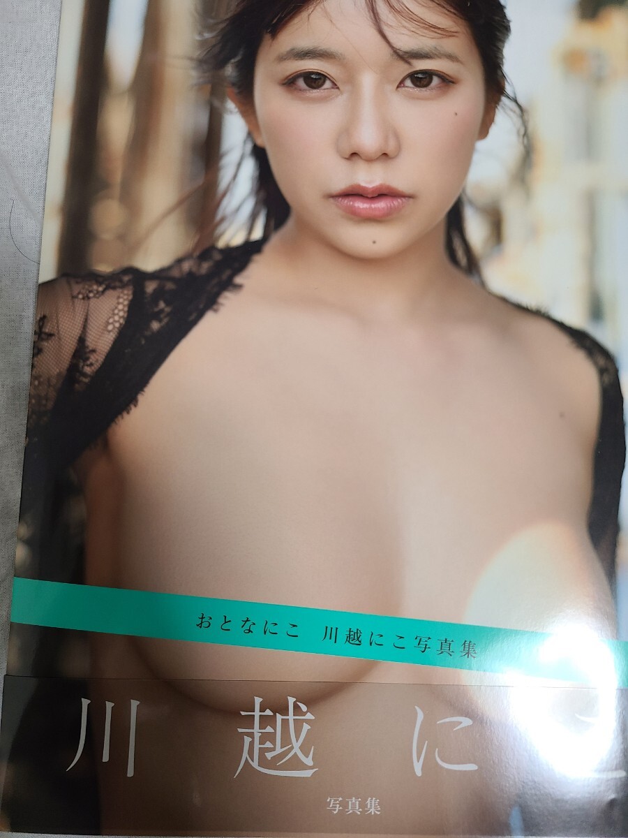 Yahoo!オークション - 川越にこ 写真集 おとなにこ直筆サイン入り 日付...