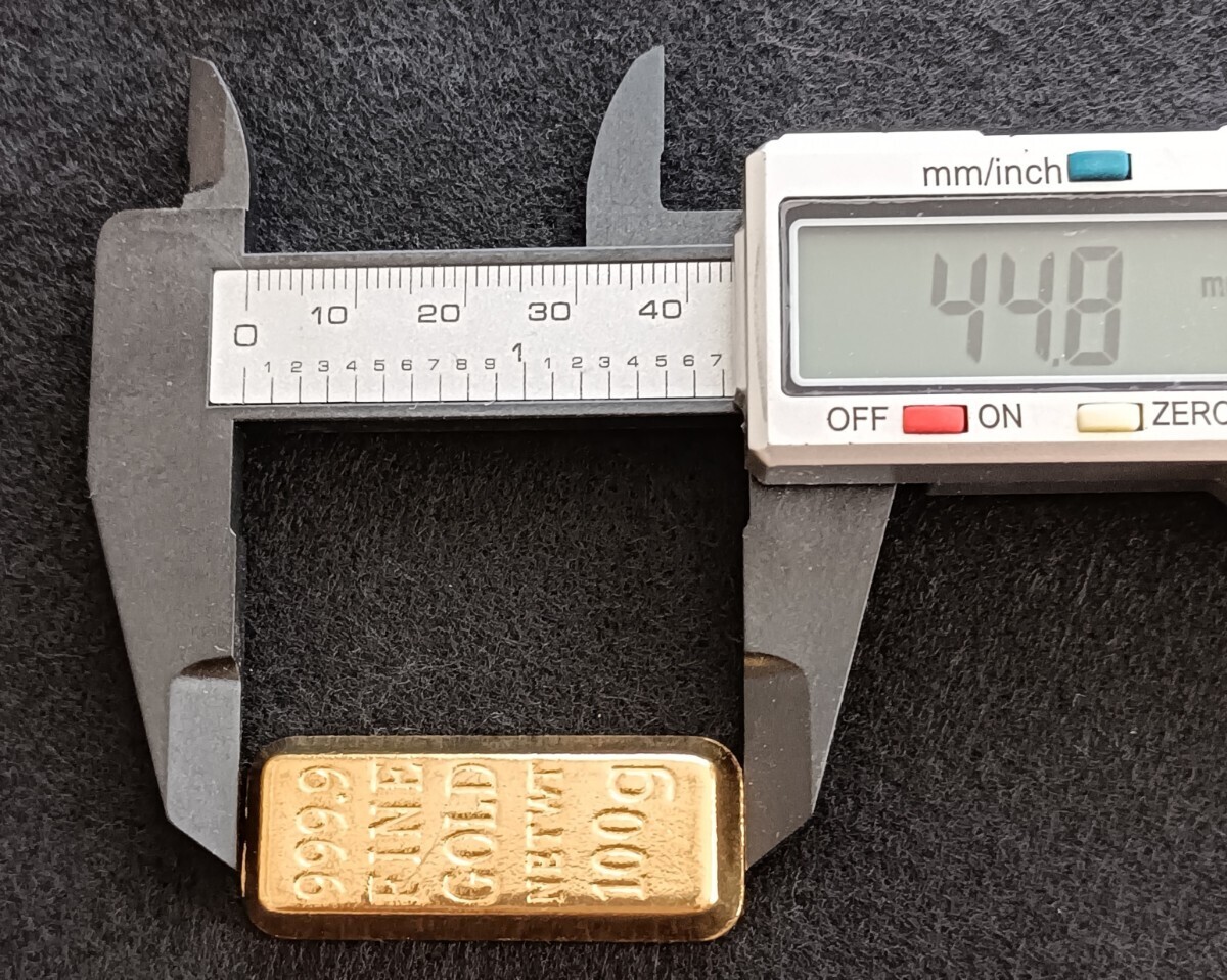 Yahoo!オークション - 延棒 純金 FINEGOLD 999.9% ゴールドバー イン...