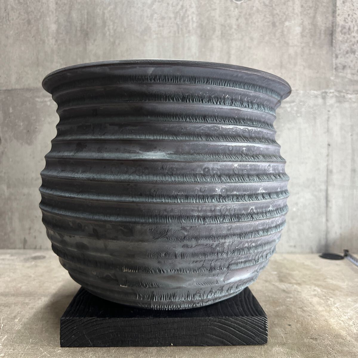 Yahoo!オークション - LLLLサイズ 手作植木鉢 検索(raw life factory S...