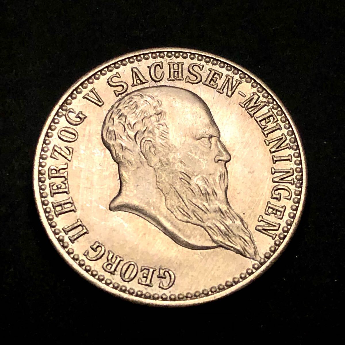 Yahoo!オークション - X44 ルートヴィヒ1世 バイエルン王国1901 貿易銀...