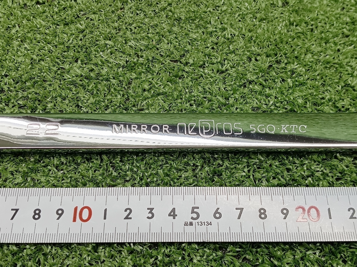 Yahoo!オークション - 中古 KTC ネプロス コンビネーションレンチ 22m...