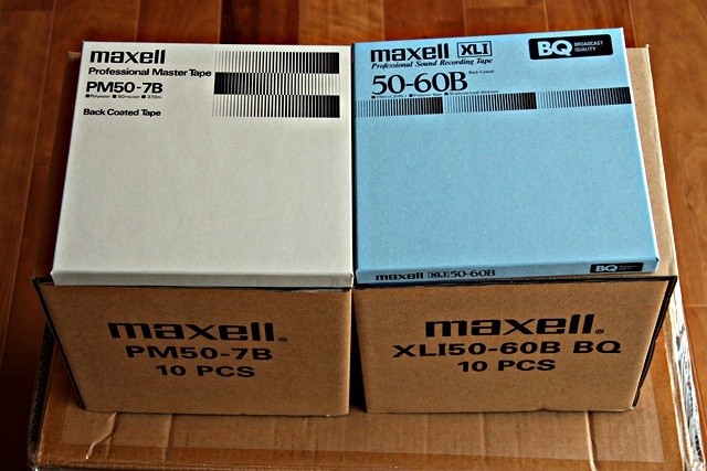 Yahoo!オークション - MAXELL 7号オープンリールテープ（XL I / PM50）...