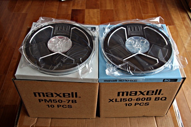 Yahoo!オークション - MAXELL 7号オープンリールテープ（XL I / PM50）...