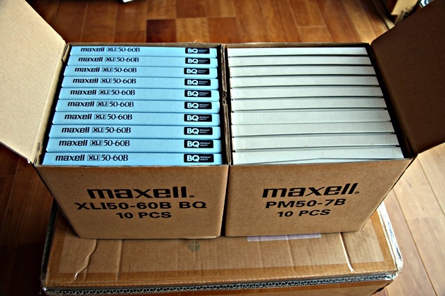 Yahoo!オークション - MAXELL 7号オープンリールテープ（XL I / PM50）...
