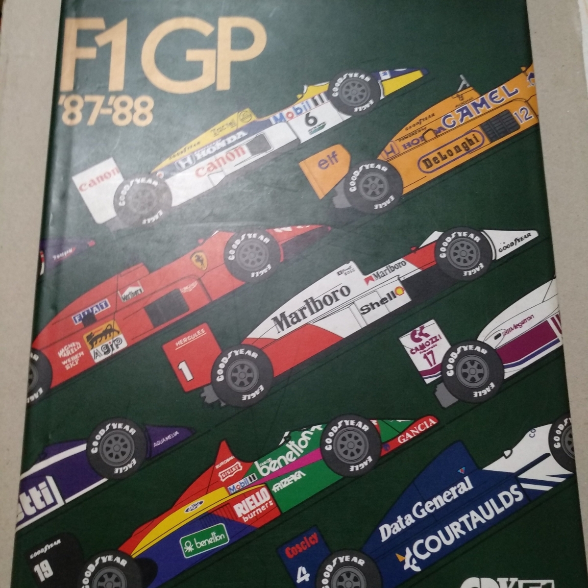 Yahoo!オークション - GPX総集編 87-88 F1GP F1press F1年鑑 山海堂 ハ...