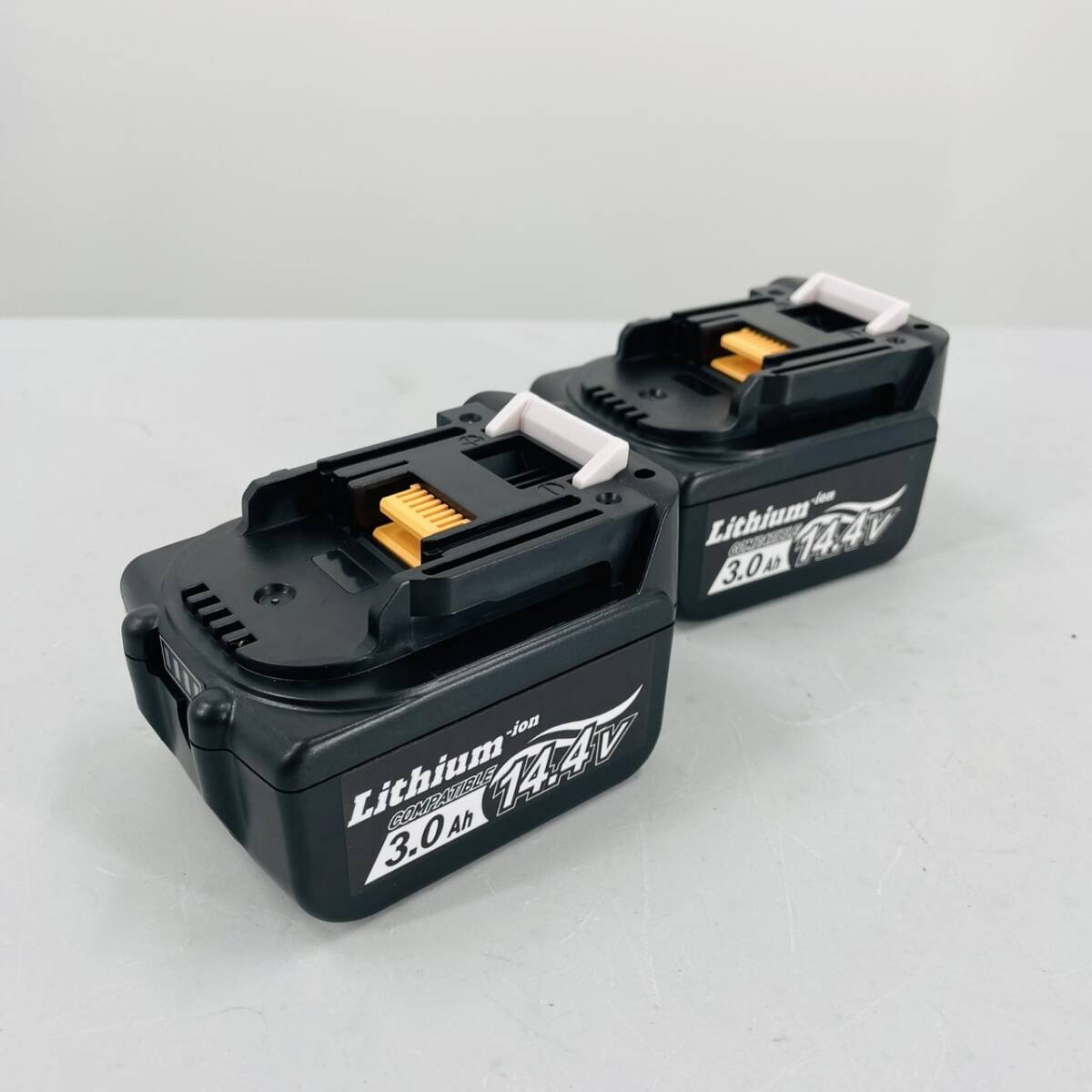 Yahoo!オークション - (B) マキタ バッテリー BL1430B 互換 14.4V 3000...