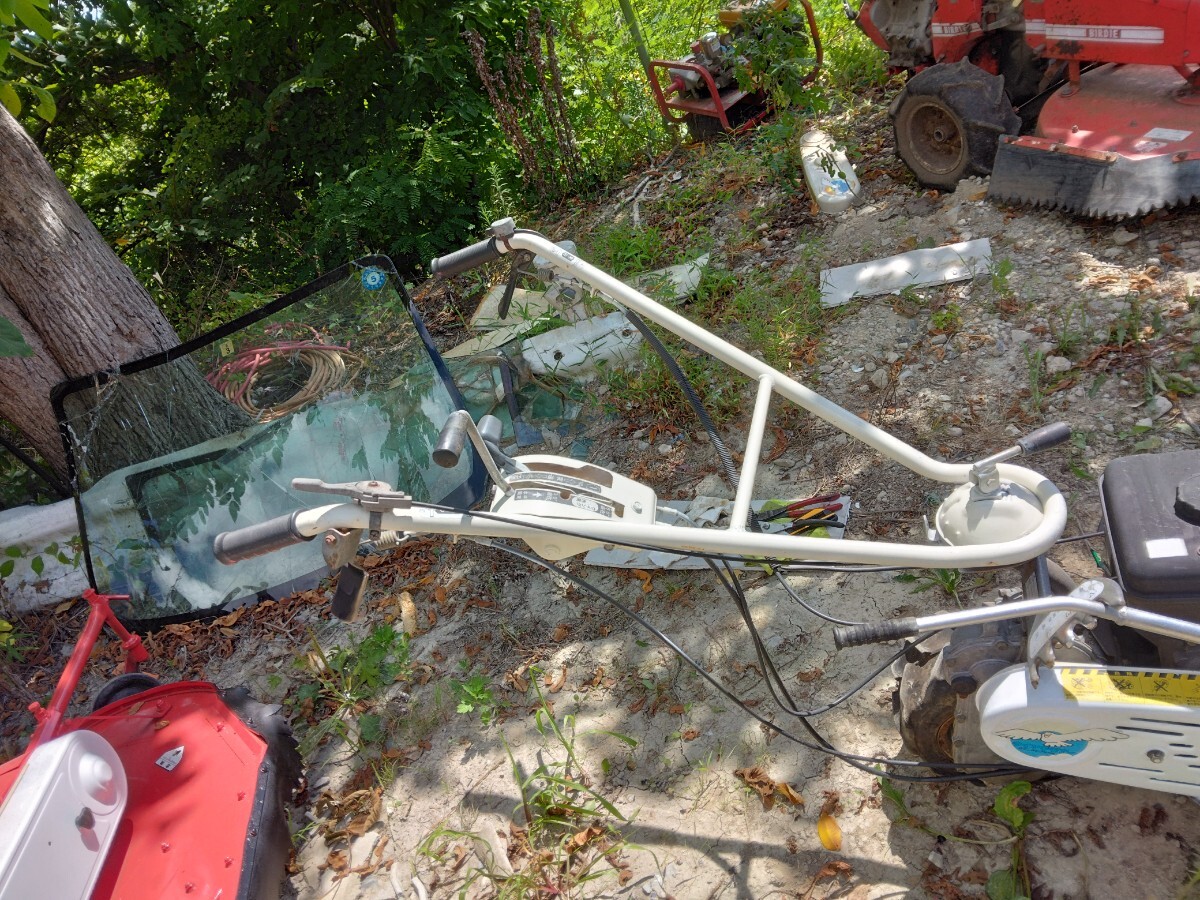 Yahoo!オークション - wm606ウイングモアー歩行型 自走式草刈機オー...