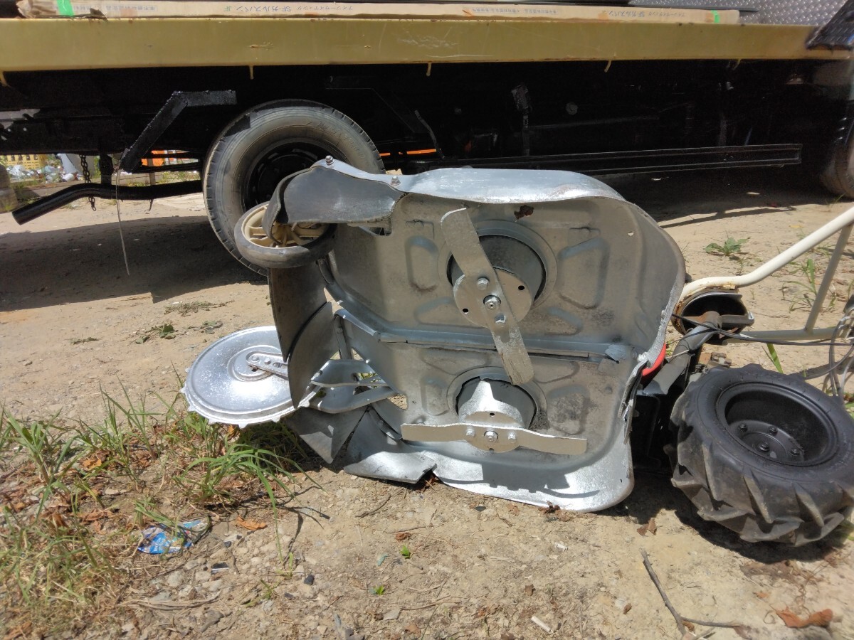 Yahoo!オークション - wm606ウイングモアー歩行型 自走式草刈機オー...